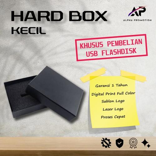 Jual Box Packaging Souvenir USB Flashdisk Promosi - Hardbox Kecil ...