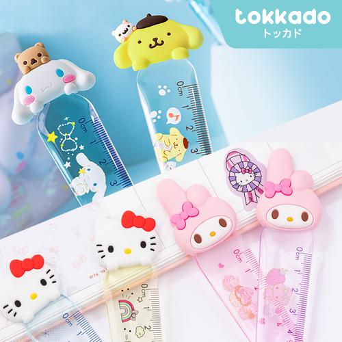 Promo TOKKADO Sanrio Ruler Penggaris Anak Sekolah Karakter Lucu 12cm ...
