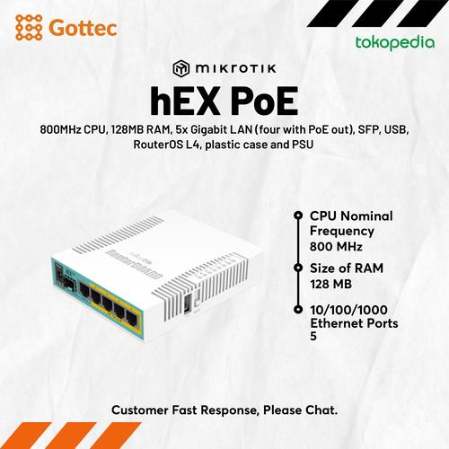Jual Router Mikrotik RB960PGS hEX PoE - Jakarta Pusat - Gottec Store ...