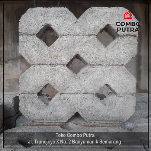 Jual Paving Block Conblock Konblok Bata Semi Press Grassblock 30x30 ...