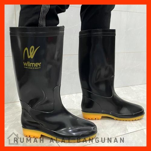 Jual Sepatu Bot / Sepatu Boot Karet / Sepatu Proyek / Sepatu Kebun - 40 ...