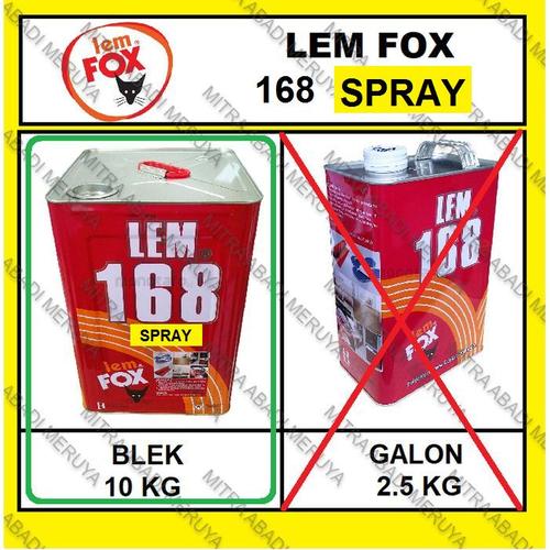 Jual Lem SPRAY Lem FOX SPRAY Lem Kuning Semprot Blek - Kota Tangerang ...