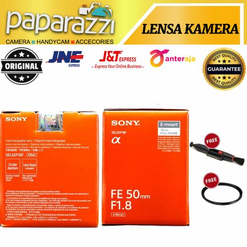 Jual LENSA SONY FE 50MM F1.8 / SONY FE 50MM F1.8 FUL FRAMEE / FE 50MM ...