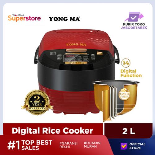 Promo YONG MA Digital Rice Cooker 2L SMC8027N | SMC8027 | SMC-8027 ...