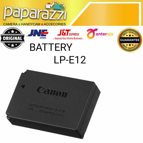 Jual CANON LP-E12 / BATTERY CANON ORIGINAL LP-E12 - Jakarta Pusat ...