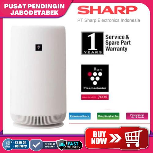 Jual Sharp Small Tower Air Purifier FU-NC01-W Plasmacluster Coverage 10 m² - Kota Tangerang ...