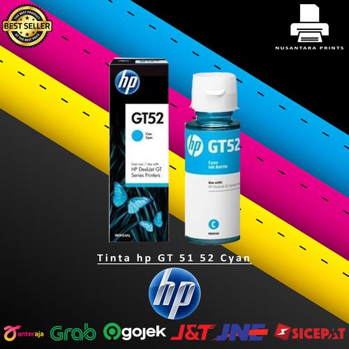 Jual Tinta Printer HP original GT52 /ink smart tank 319 419 500 519 ...