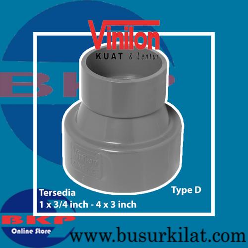 Jual Reducer Sock / Vlok Sok Pvc Vinilon uk. 1 x 3/4 s.d 4 x 3 inch ...
