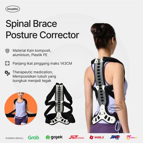 Jual Spinal brace support spine recovery orthotics posture corrector ...