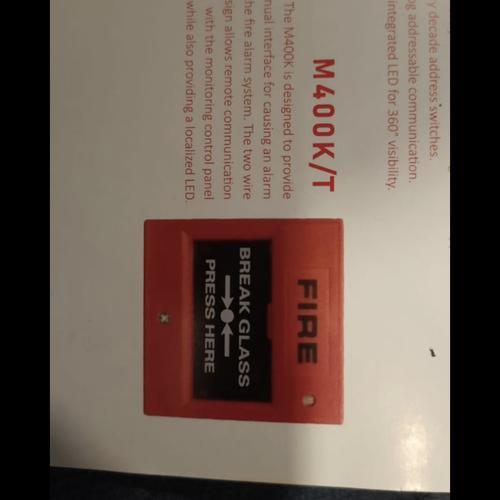 Jual M400K/T Manual Call Point Honeywell System Sensor - Jakarta Barat ...
