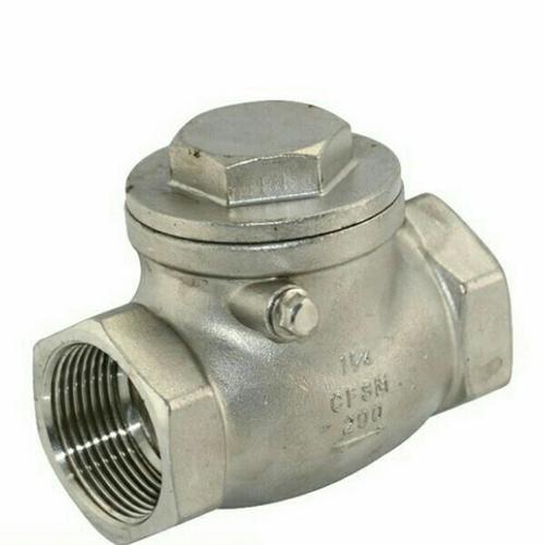 Jual Check Valve 1/2 inch Stainless Steel - Swing Check Valve - Jakarta ...
