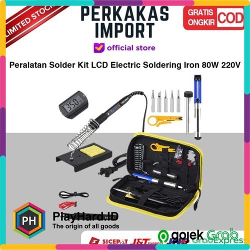 Jual Solder Listrik Set Lengkap JCD Peralatan Solder Kit LCD 60W 220V - Kota Surabaya ...