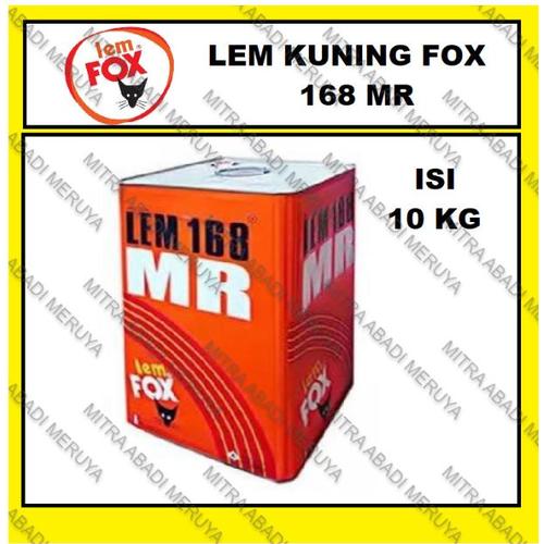 Jual Lem Kuning FOX 168 MR Blek 10 kg Lem HPL Lem 168 MR Lem MR - Kota ...