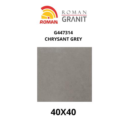 Jual ROMAN KERAMIK CHRYSANT GREY 40X40 G447314 (ROMAN ROMAN) - Kota ...