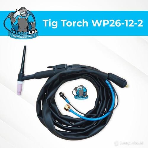 Jual Stang Las Argon / Tig Torch Set Double Cable WP-26 panjang 4 meter ...