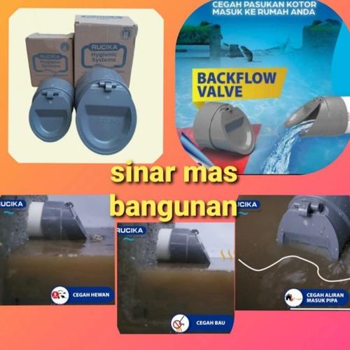 Jual Backflow valve rucika 3' dan 4' ,back flow valve rucika ,fiting ...