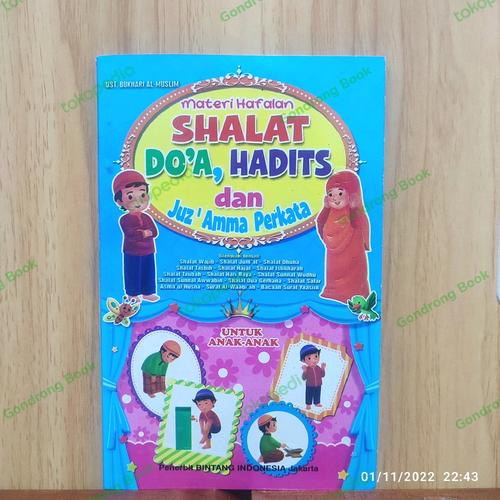 Jual Buku Anak Islami Materi Hafalan Shalat Dan Doa Hadits Dan Juz Amma ...
