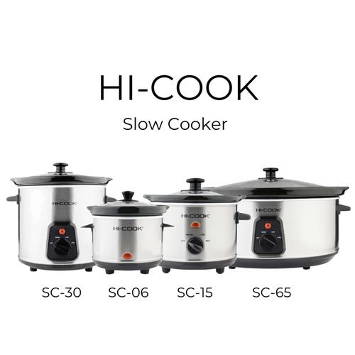 Jual Slow Cooker Hi-Cook SC-06, SC-15, SC-30 SC-65 - 6.5 Liter - Kab ...