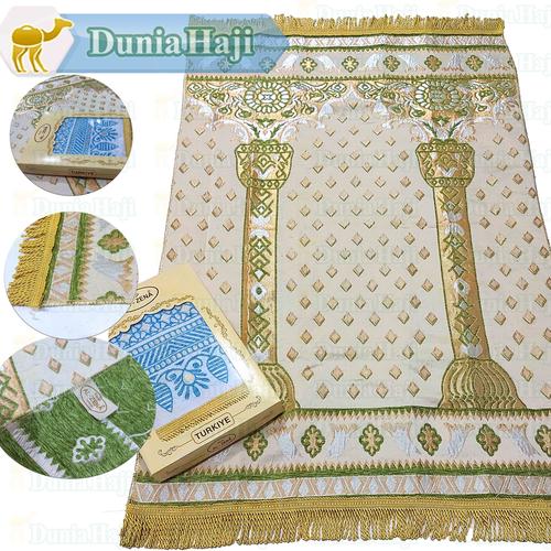Promo Sajadah Box Ukuran Besar 70x110cm Turki Rumbai Tambang Turkiye ...