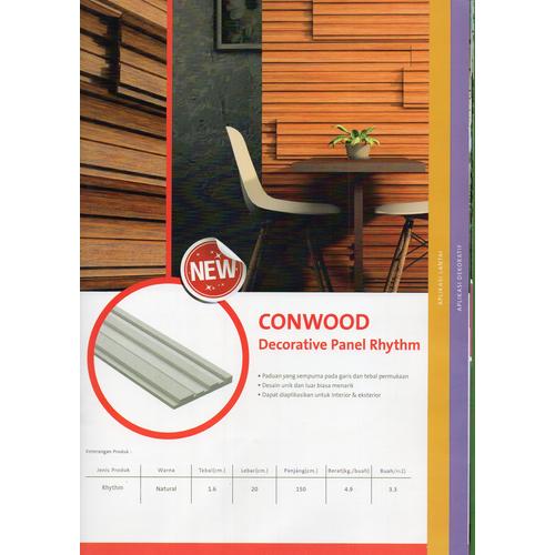 Jual Conwood Decorative Panel Rhythm (200x3050x16mm) - Kota Pontianak ...