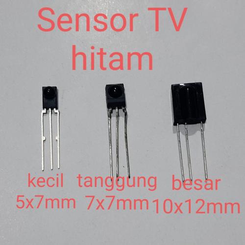 Jual Sensor TV Hitam ukuran kecil tanggung besar | sesuai gambar ...