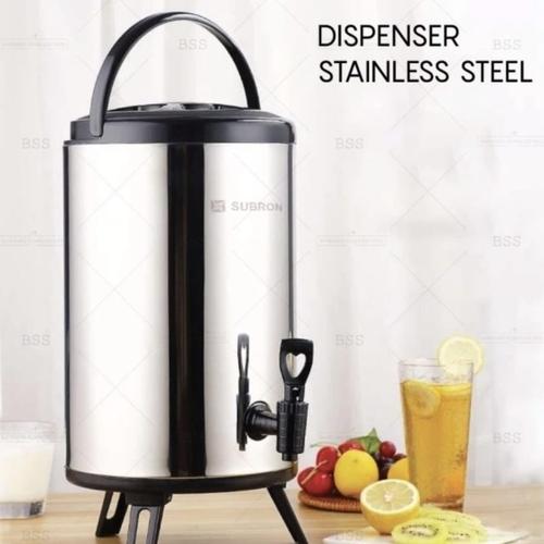 Jual Termos Air Jumbo Stainless SUBRON WATER JUG DISPENSER - Hitam, 8 ...