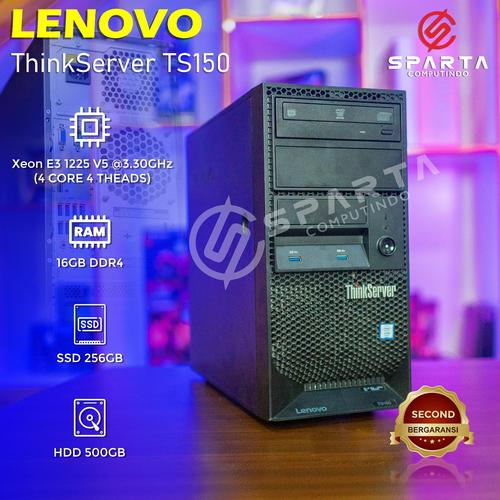 Jual PC SERVER MURAH Lenovo ThinkServer TS150 Ram 16GB SSD 256GB HDD ...