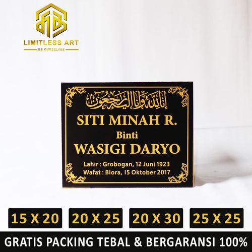 Jual Tulisan Batu Nisan Granit Tile Ukir Grafir Makam Kijing Murah ...