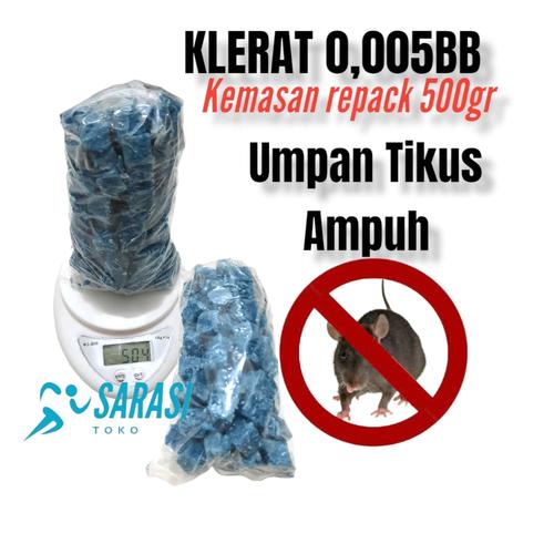 Jual Obat Tikus / Racun Tikus Klerat Ampuh Mati kering 500 gr - Jakarta ...