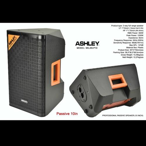 Jual Speaker ashley milan p10 10inch passive pasif milan p 10 original ...