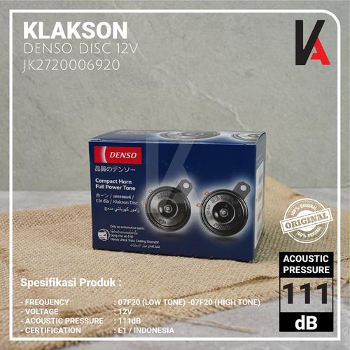Jual Klakson Mobil Motor Denso Disc Standard 12v Original High Quality ...