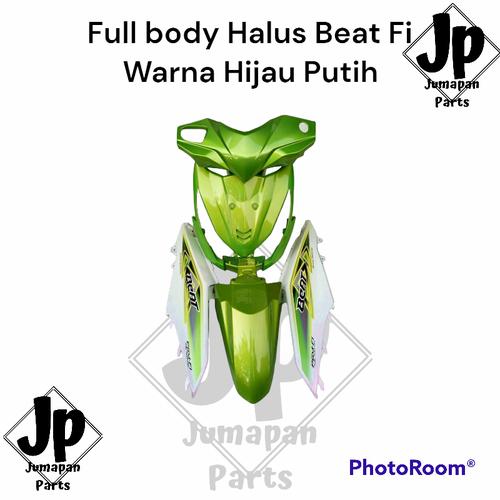 Jual Full Body Bodi Halus Alus Honda Beat Fi Warna Hijau Putih - polos ...