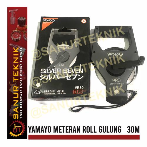 Jual Meteran Roll Gulung Yamayo Silver Seven 30 meter / 30 m / 30m ...