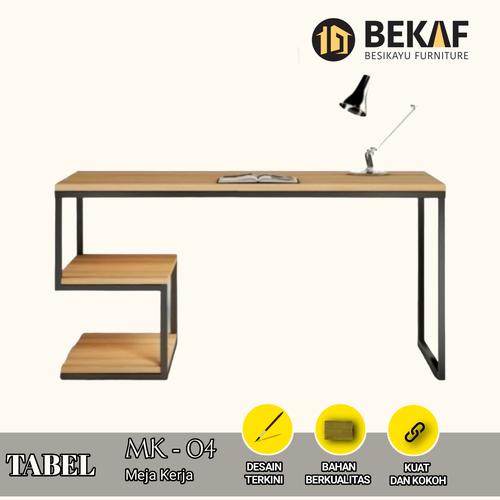 Jual BEKAF Meja kerja||meja belajar||meja besi kayu|| meja industrial ...
