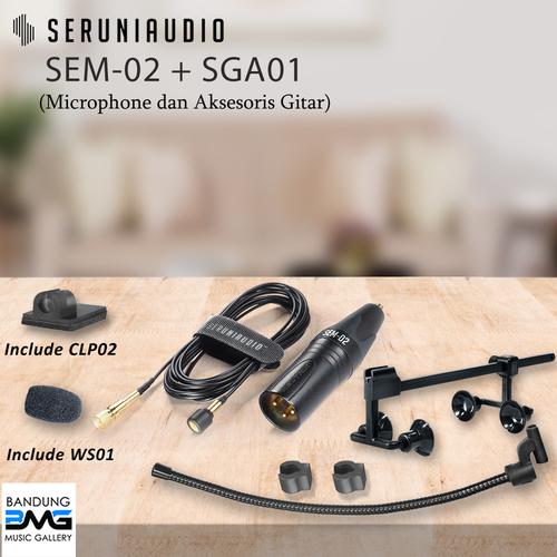 Jual Seruniaudio SEM02 Bundle SGA01 Microphone / Seruni SEM 02 SGA 01 ...