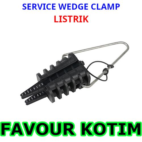 Jual SERVICE WEDGE CLAMP KABEL PLN TARIKAN KLEM TWISTED CAPIT SR ...
