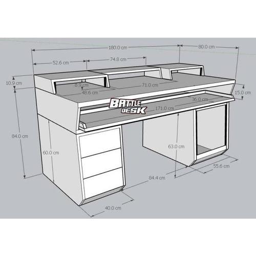 Jual TERBARU BATTLEDESK S 5 - MEJA RECORDING DESK, STUDIO MUSIK ...