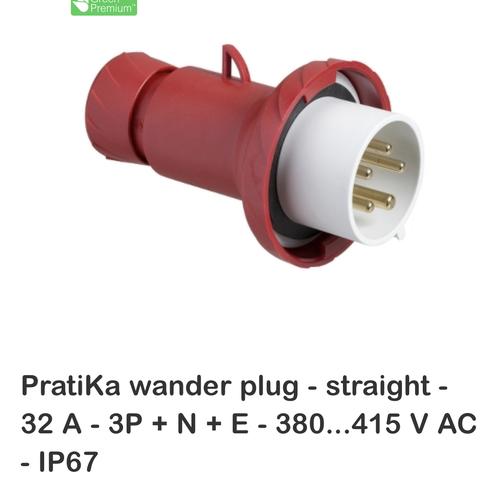 Jual SCHNEIDER WANDER PLUG 32A 3P+N+PE IP67 PKE32M735 - Jakarta Barat ...