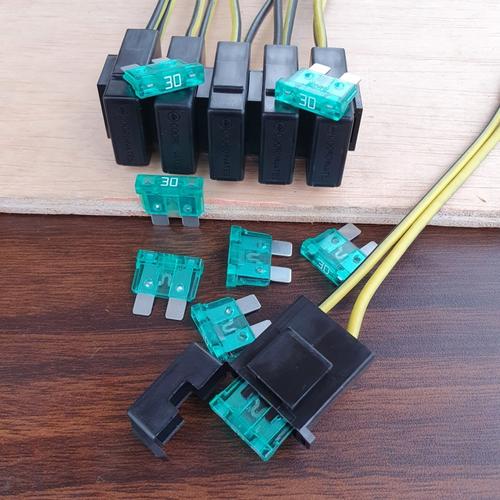 Jual Fuse Box Rumah Sekring Tancap Tembaga Asli Original Kabel 2mm A24 ...