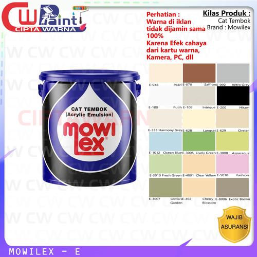 Jual MOWILEX EMULSION CAT TEMBOK SEMUA WARNA STANDAR INTERIOR 2,5 L ...