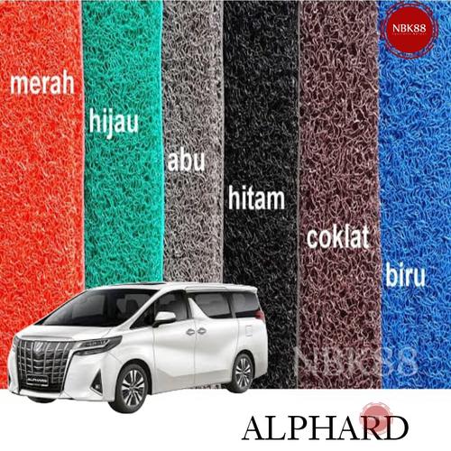 Jual KARPET MOBIL TOYOTA ALPHARD / VELFIRE FULL SET MIE BIHUN POLOS ...