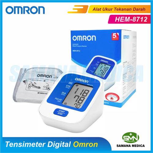 Jual Tensimeter Digital HEM 8712 OMRON Blood Pressure Monitor Type HEM ...