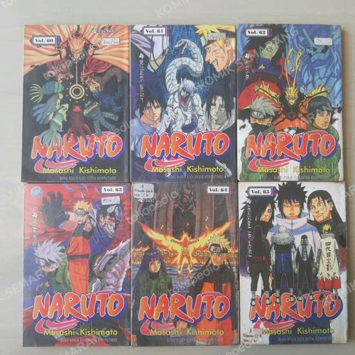 Jual Naruto Vol 60 - 69 SET EXRENT Komik Manga Jepang Sasuke Sakura ...