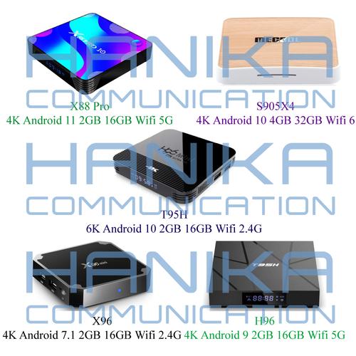 Jual STB Smart TV Box 4K 6K Android 7.1 9 10 11 RAM 2GB 4GB Mem 16GB ...