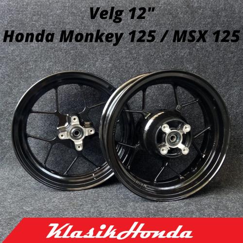 Jual Velg 12" Honda Monkey 125 / MSX 125 - Jakarta Timur - Klasik Honda ...