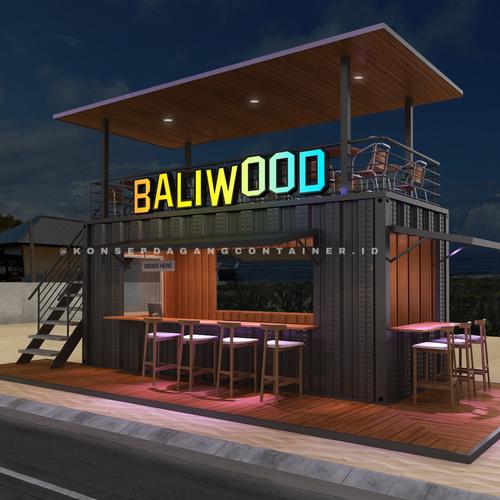Jual Booth Container 2 Lt Rooftop Custom Model 107 - Kota Bekasi ...