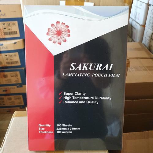 Jual Plastik Laminating F4 Sakurai Laminasi Folio - Kota Bogor - Paper ...