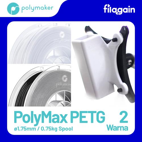 Jual Polymaker PolyMax PETG / ⌀1.75mm / 0.75kg / 3D Print Filament - Pilih Warna - Kota Bekasi ...