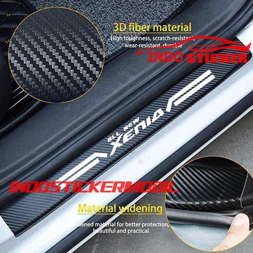 Jual - SILLPLATE CARBON ALL NEW XENIA STICKER KARBON 3D PELINDUNG ...