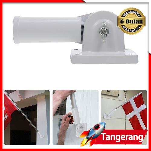 Jual Bracket Holder Tiang Bendera /Bracket Tembok Tiang Bendera 180 ...